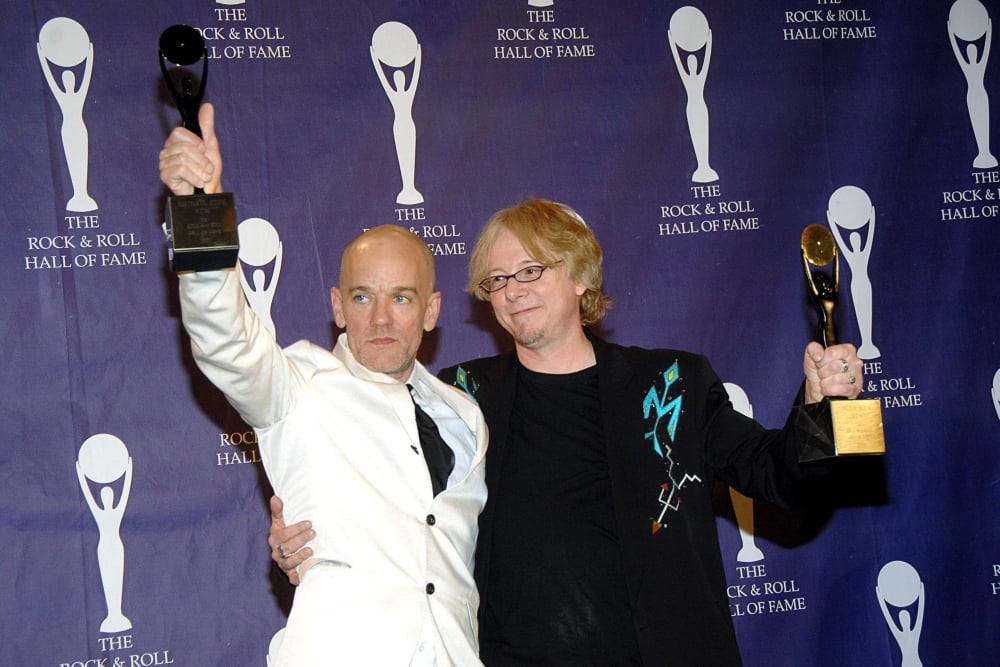 Michael Stipe Mike Mills Of Rem Inductees In The Press Room For ...