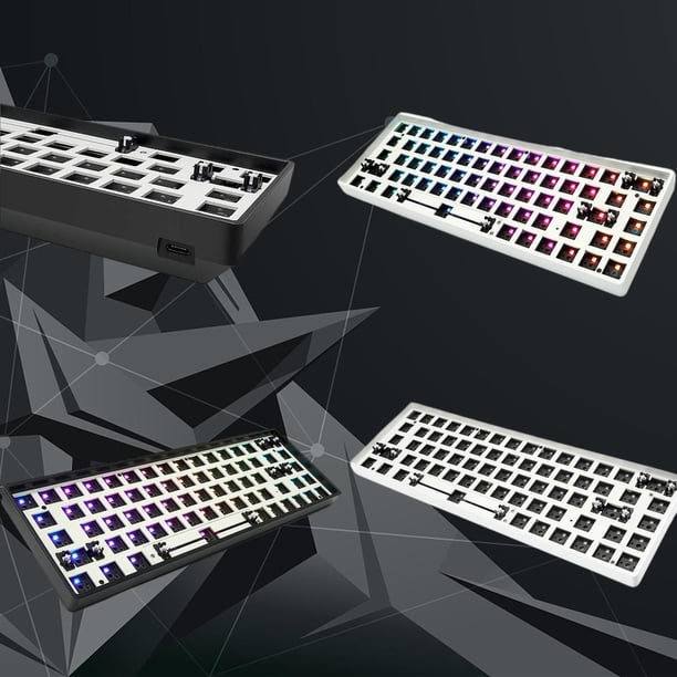 GK68XS RGB Hotswap Bluetooth Custom DIY For 60% Keyboard with ...