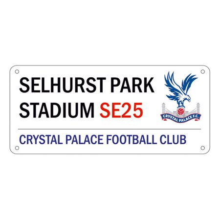 Crystal Palace FC Official Selhurst Park Metal Football Club Street ...