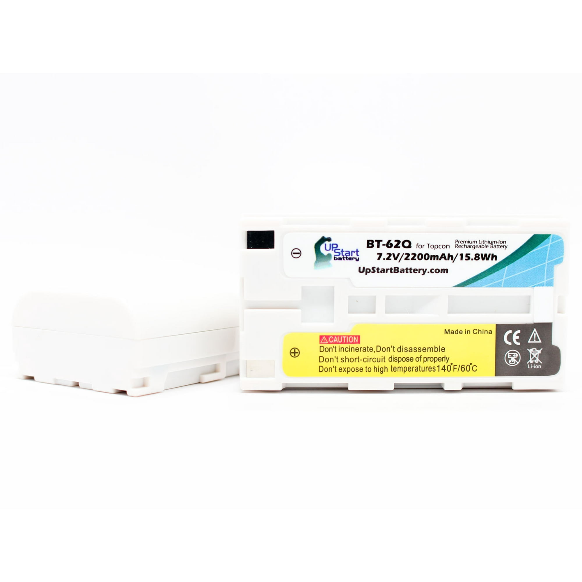 Click here for Upstart Battery 2-Pack Replacement Topcon Bt-62q B... prices