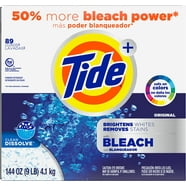 Tide Professional Powder Laundry Detergent Plus Bleach, 1.4 oz Vending ...