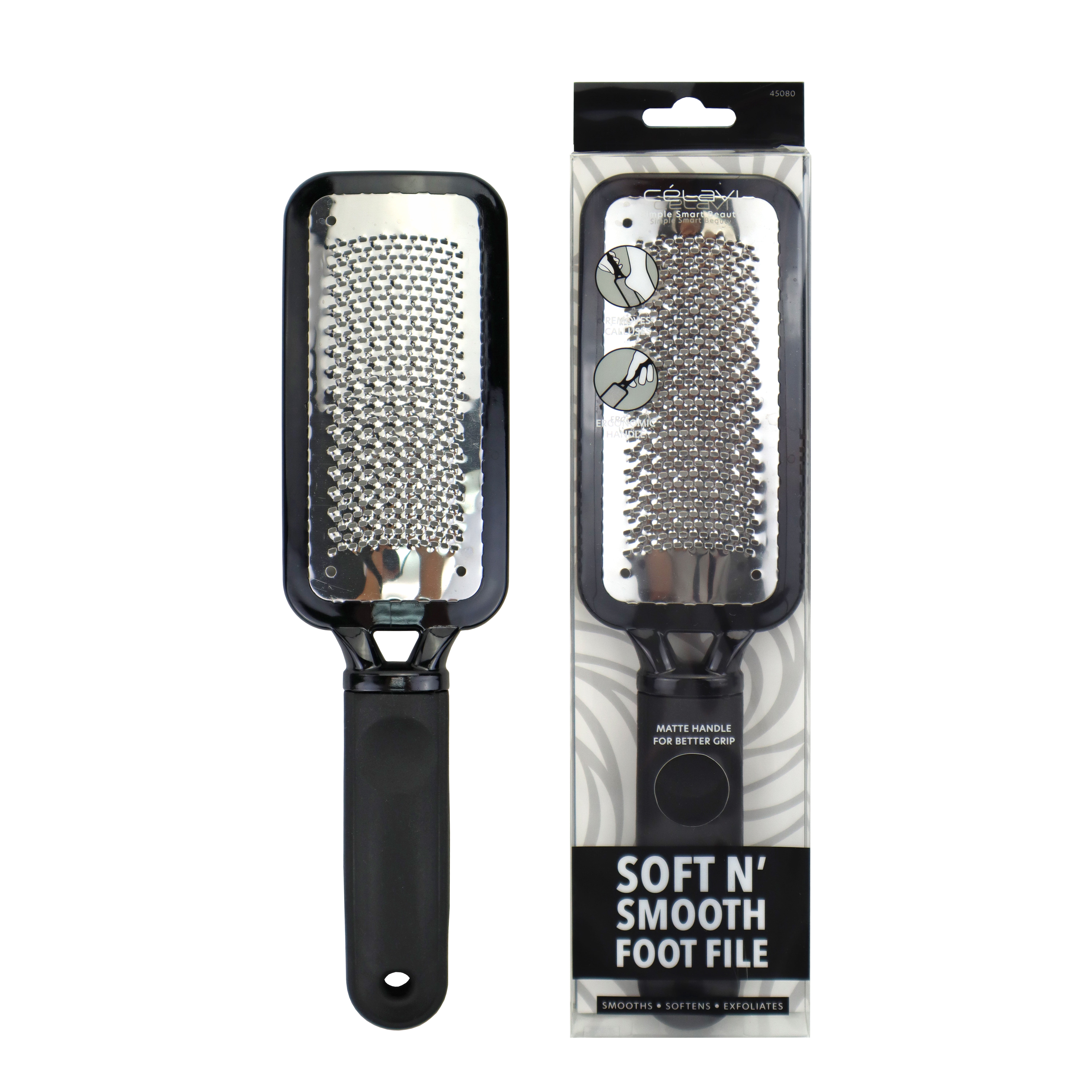 Celavi Soft and Smooth Foot File | Reduces Calluses | Metal Surface ...