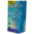Oral-B Super Floss Pre-Cut Strands, Mint, 50 Count, Pack of 2 - Walmart.com