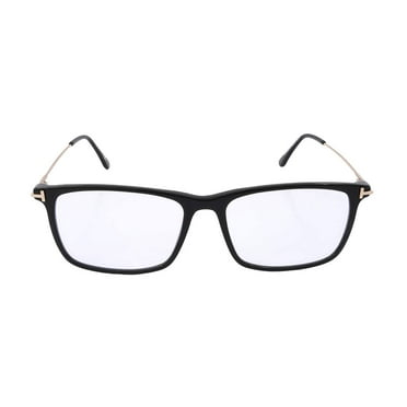 Tom Ford Blue Light Block Rectangular Eyeglasses FT5802-B 001 53 ...