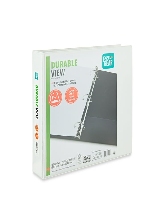 1 Inch Binders in Binder by Ring Size - Walmart.com
