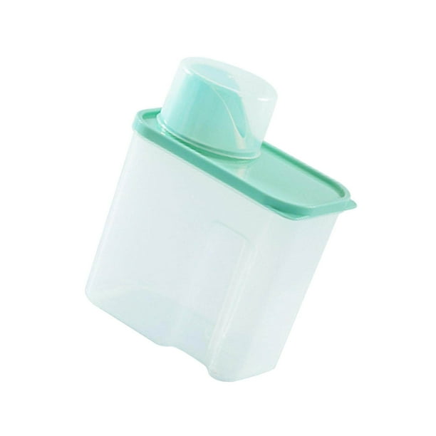 Washing Powder Containers Clear Laundry Powder Storage Bin Cereal ...