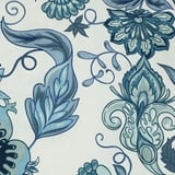 Loft Living Janet Light Filtering Valance - Blue - Walmart.com
