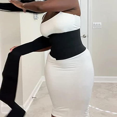 Adjustable Bandage Wrap Lumbar Waist Support Back Braces Belt ...