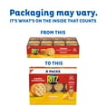 Ritz Cheese Sandwich Crackers, 8 Snack Packs (6 Crackers Per Pack ...