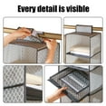 Hanging Storage Organizer, Closet Organizer Bag, Foldable Multi-Layer ...