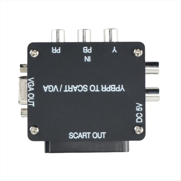 YUV una RGBS YPBPR una SCART YPBPR una VGA Convertidor de Componentes ...