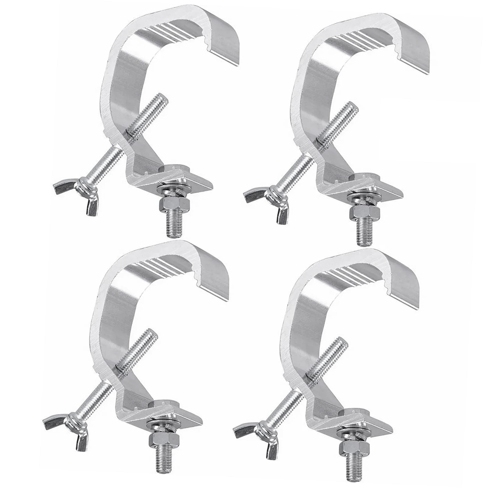 4pcs Cast Aluminum Stage Light Clamp Heavy Duty Prevent Slip Stage Lamp ...
