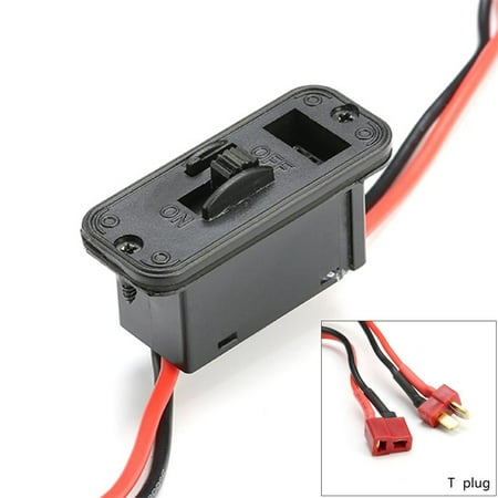RC Heavy Duty Battery Harness Switch w/ T/XT60/EC3 Plug Built in ...
