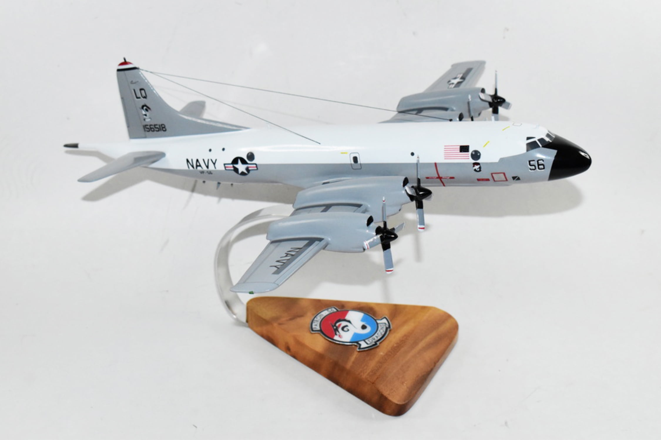 Lockheed Martin P-3C Orion, VP-56 Dragons (56), Mahogany, 1/78th (18 ...