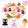 28 PCS Valentines Cards with Animal Popping Eyes Keychains for Gifts ...