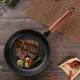 Nonstick Frying Pan 18 inch Skillet, Stainless Aluminum Saute Pan ...