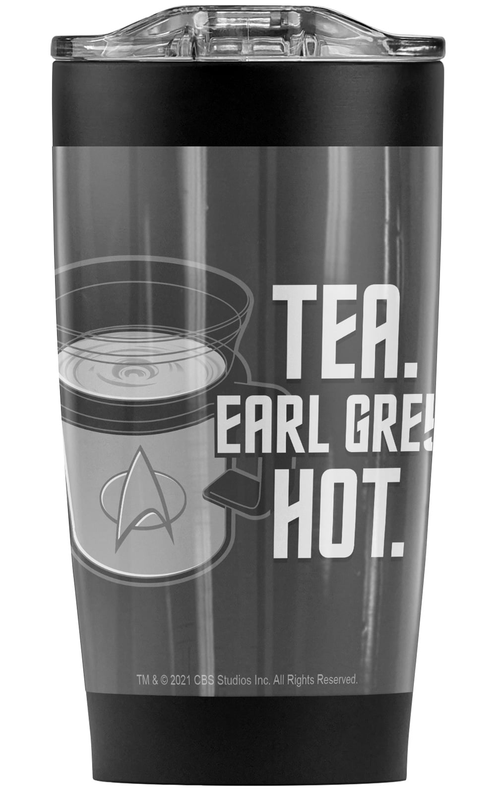 Star Trek/Earl Grey Stainless Steel Tumbler 20 oz Coffee Travel Mug/Cup ...