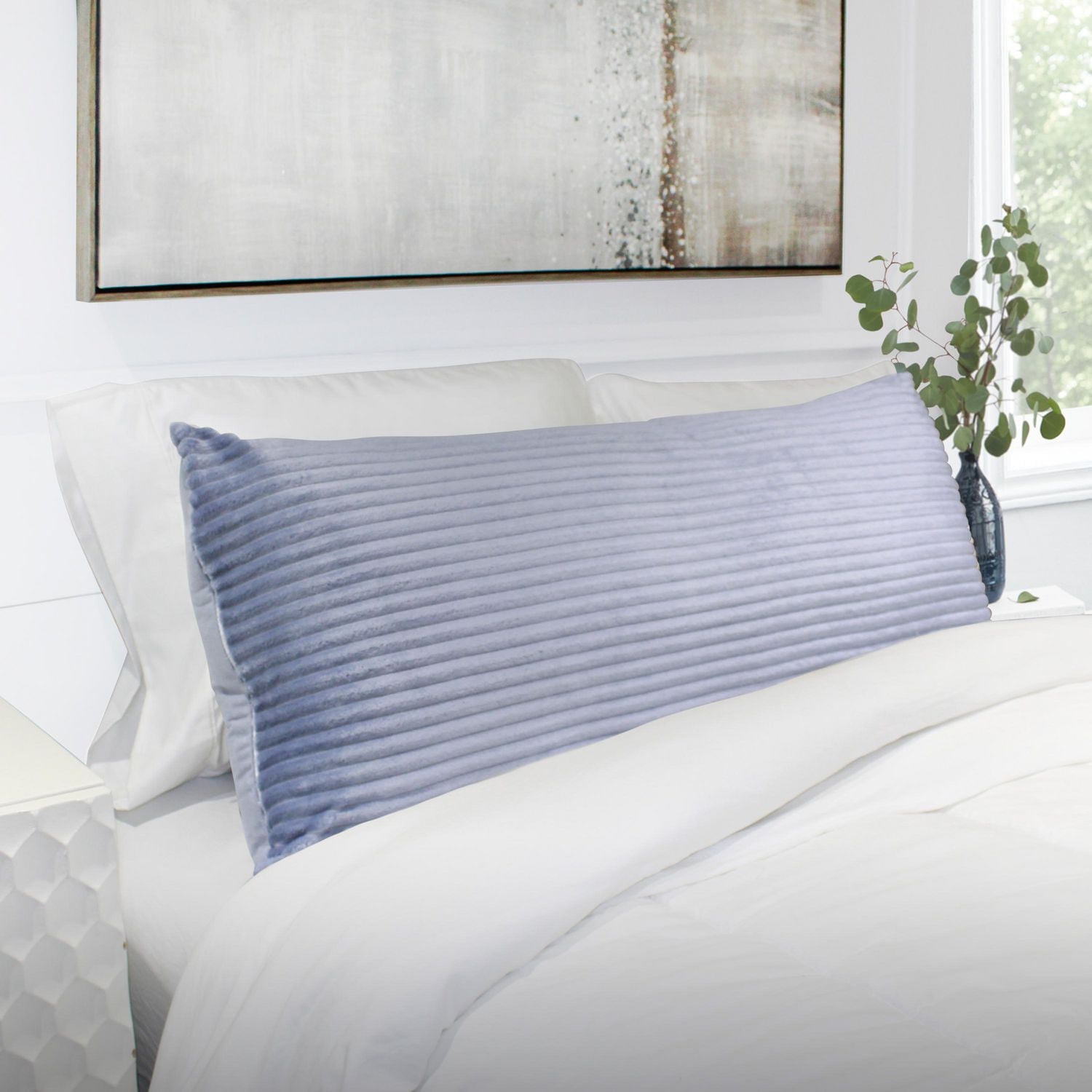 Click here for Unbranded Cord Plush Body Pillow Stone 20 X 48 prices