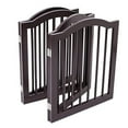 Internet's Best Dog Gate With Arched Top, 4 Panel 24 Inch - Walmart.com