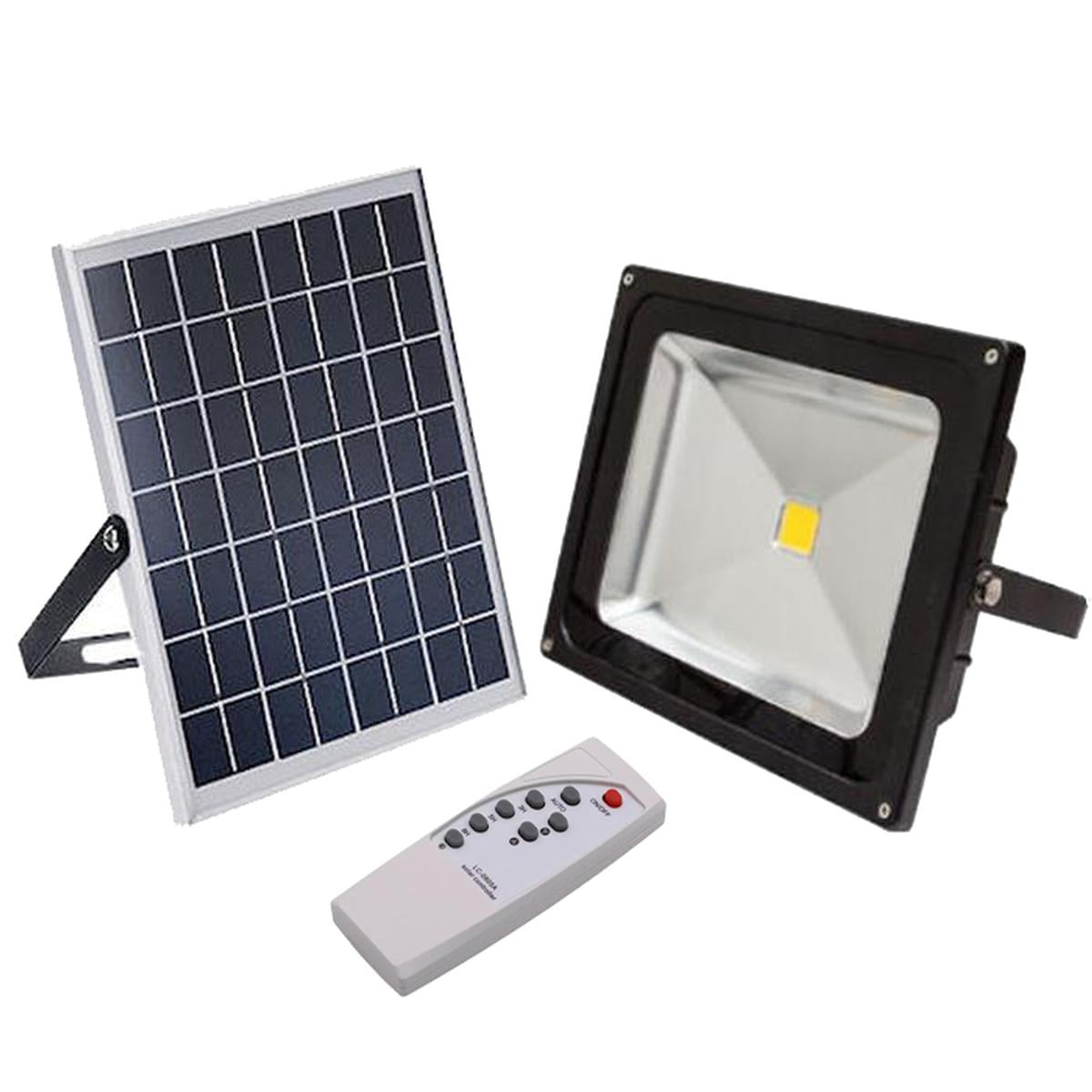 Luminario Solar LED SolarLight 10W 900lm 6500K Luz Blanca Iluminación a ...