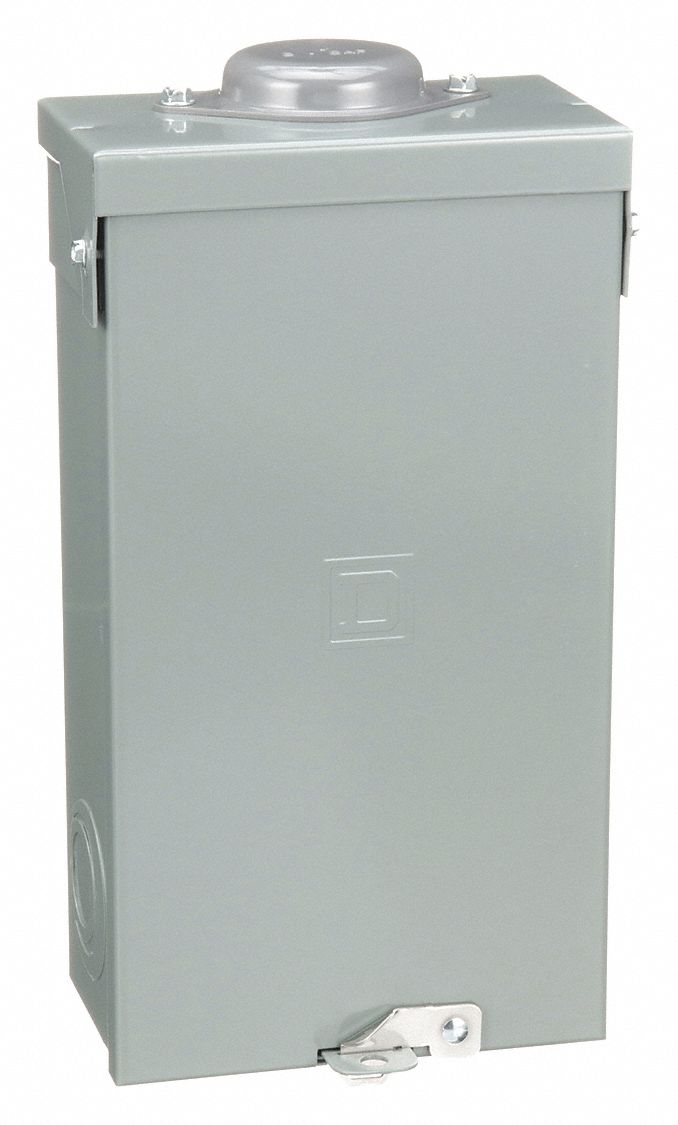 Square D Circuit Breaker Enclosure,Surface,100A QO3100BNRB - Walmart.com
