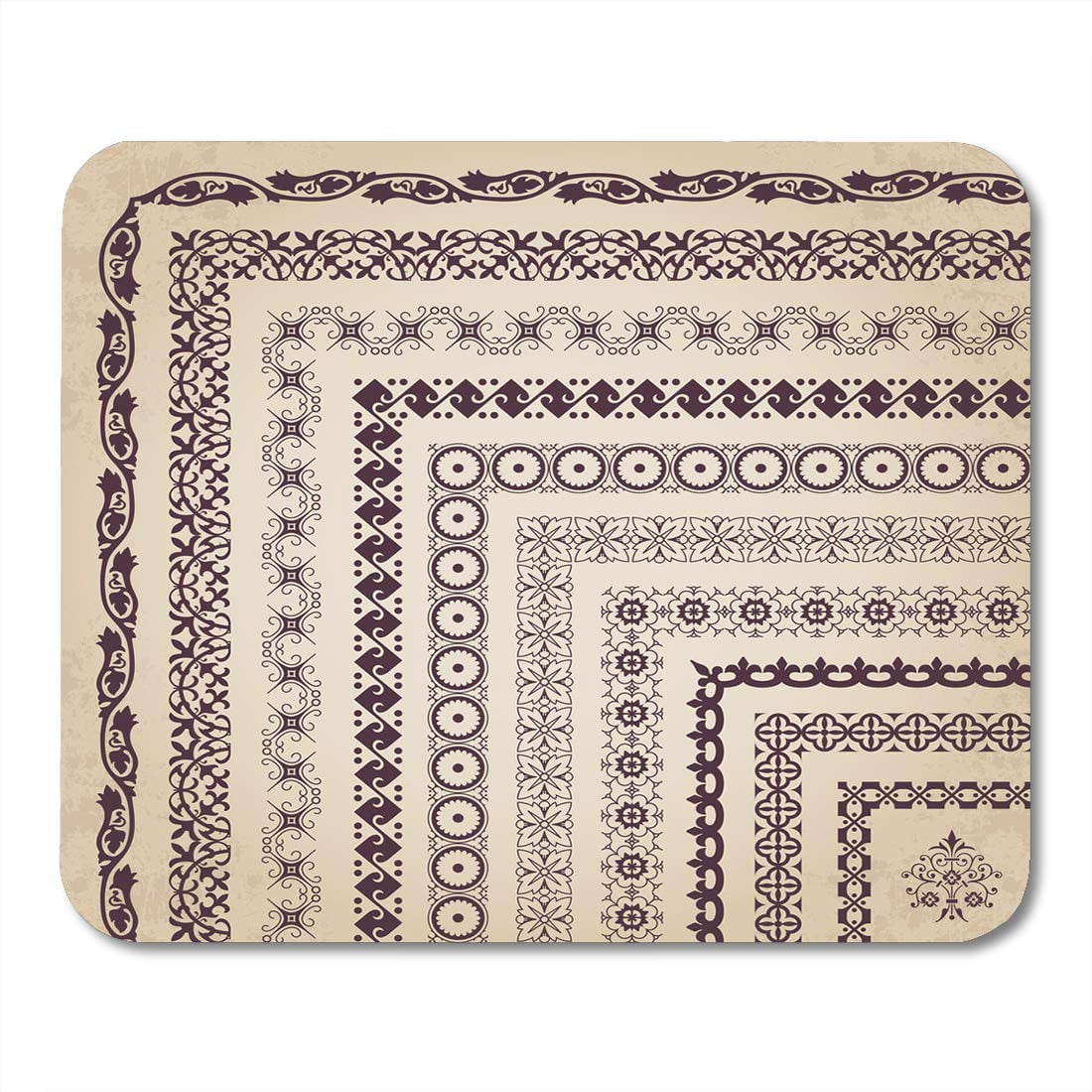 SIDONKU Floral Certificate of Corner Borders and Frames Diploma ...