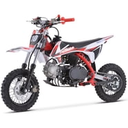 MotoTec X2 110cc 4-Stroke Gas Dirt Bike, Green - Walmart.com