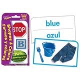Trend Enterprises Bilingual Colors & Shapes Flash Cards, Set of 56 ...