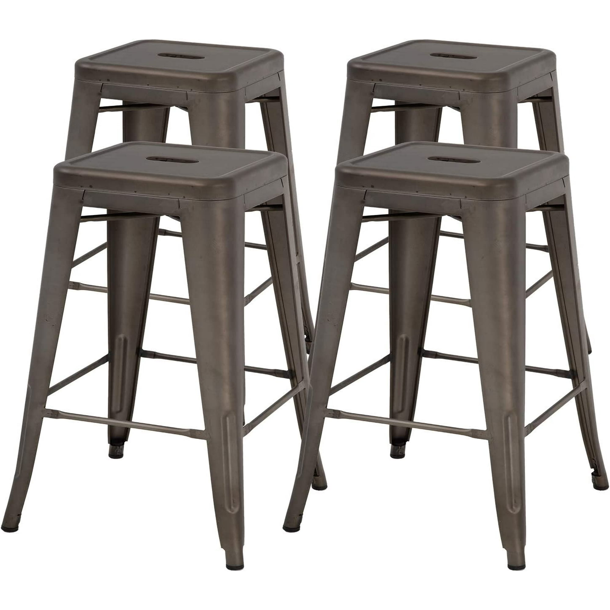 Click here for Fdw Metal Stools Bar Stools 24 Inch Counter Height... prices