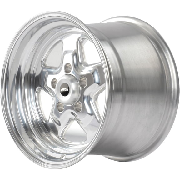 JEGS 66186 Sport Star 5-Spoke Wheel Size: 15 x 10 Bolt Pattern: 5 x 4. ...