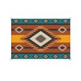 Aztec Tribe Sun Shade Sail 8'X10' Brown Orange Abstract Vintage ...