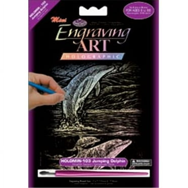 Silver Foil Engraving Art Kit 8"X10"-Eiffel Tower - Walmart.com