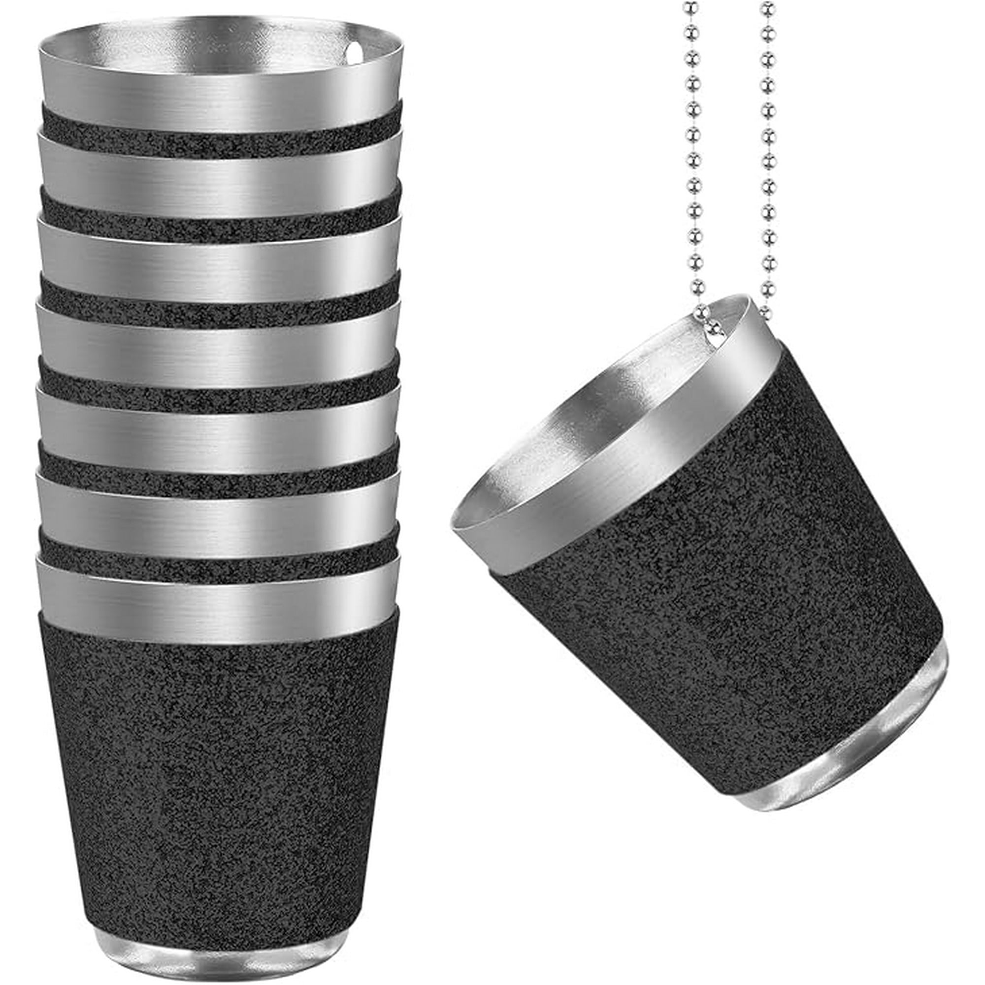 Click here for Zynery 8pcs Stainless Steel Shot Glasses 30ml Hang... prices