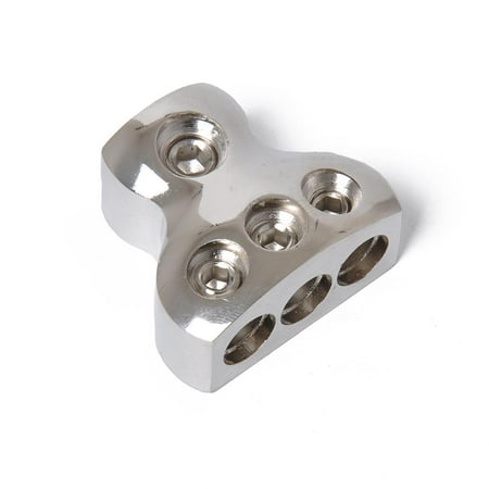 rudenlos 3-Way Car Audio Amp Power/Ground Cable Splitter Power ...