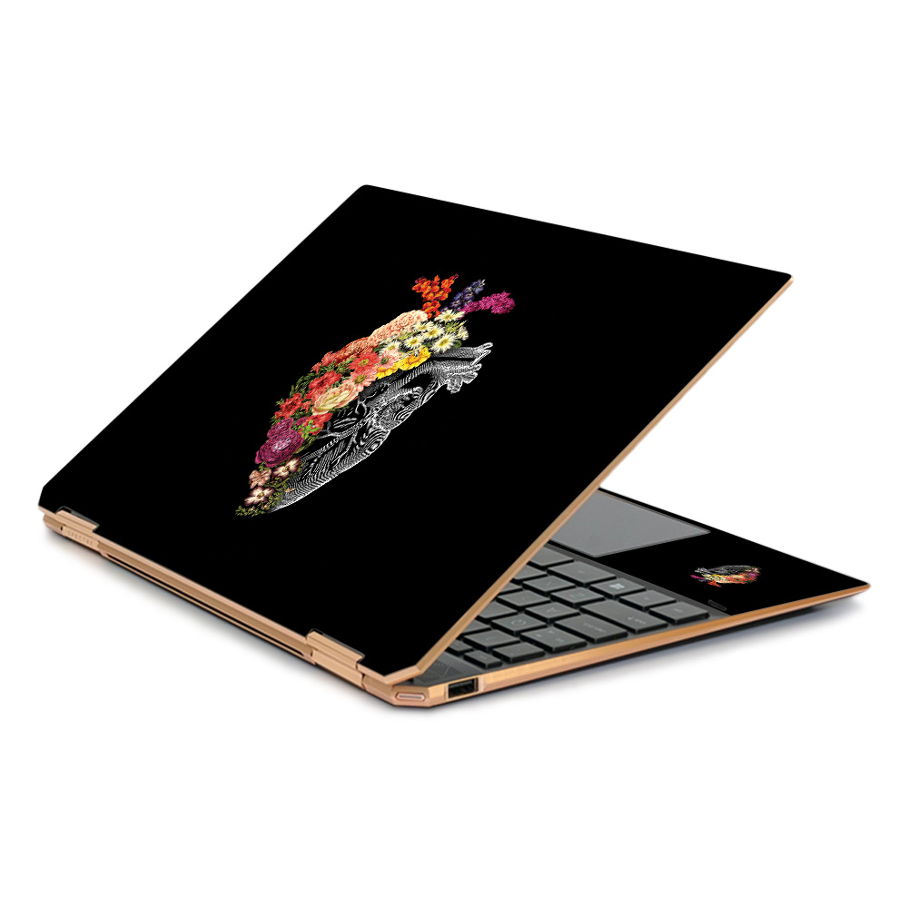 Skin Decal Wrap Compatible With HP Spectre x360 13.3" Gem-Cut (2019 ...