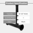 PSBM Black Ergonomic Dispenser 1 Pc Adjustable Fits 15"-20" Coreless ...