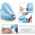 4-in-1 Baby Nail Clippers Set with Cute Case, Infant Fingernail and ...