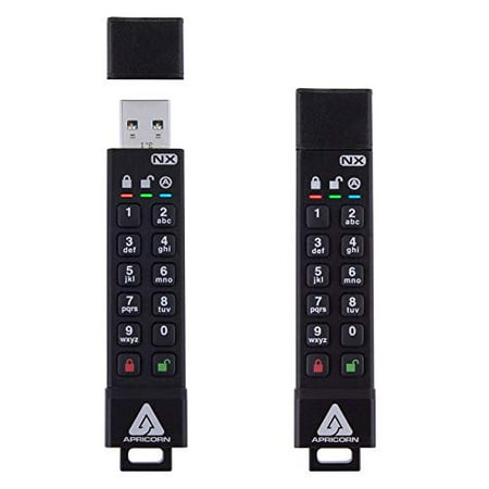 Apricorn Aegis Secure Key 3 NX 8GB 256-bit Encrypted FIPS 140-2 Level 3 ...