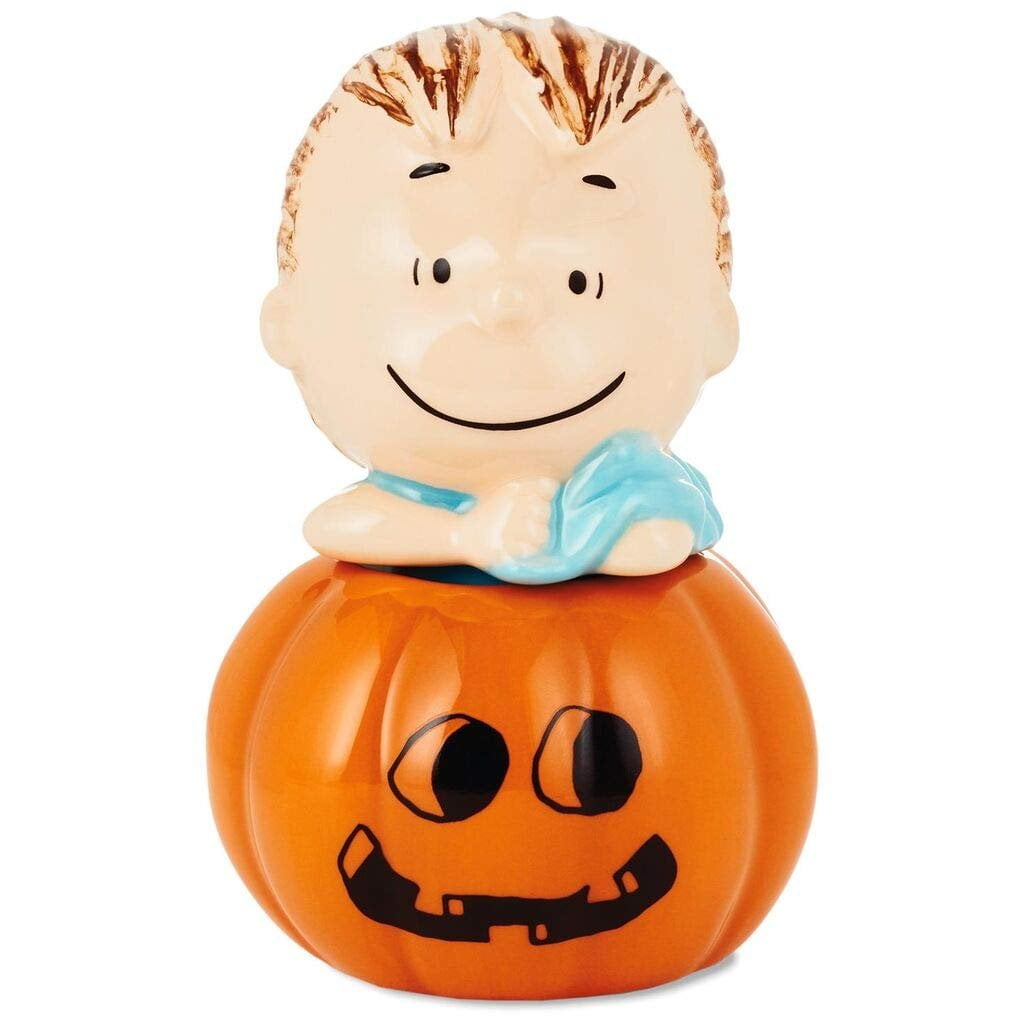 Peanuts Linus Jack-o'-Lantern Stacking Salt and Pepper Shakers ...