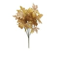 Mainstays 18 Maple Leaves Artificial Flower Bush - Walmart.com