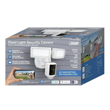 "Feit Electric LED 39W Sensor Security Floodlight w/ Camera, Daylight ...