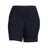 JMS Just My Size by Hanes Women's Plus Size 2 Pocket Pull-On Shorts ...