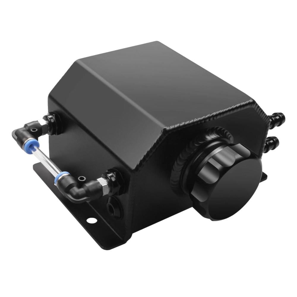 Coolant Overflow Tank|Universal Aluminum Polished Coolant Radiator Tank ...