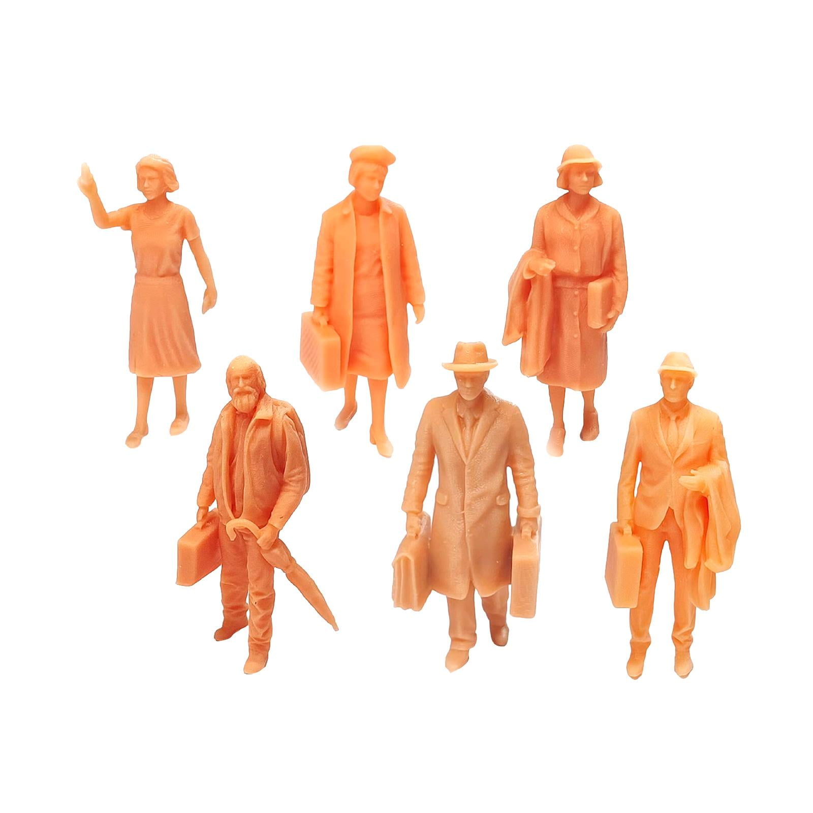 1:87 People Figures Photo Props Tiny People People Model for Table ...