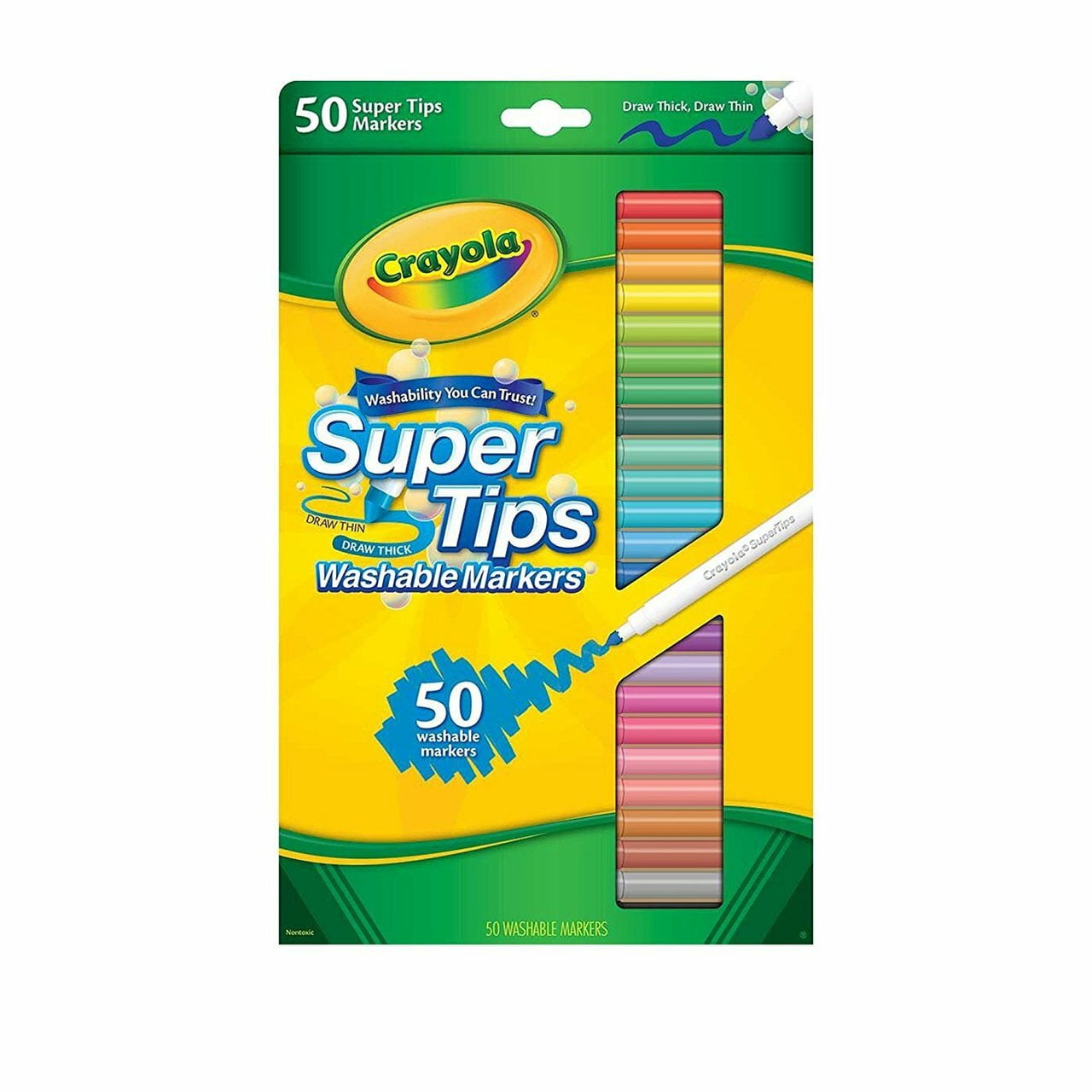 Click here for Crayola 50 Super Tips Washable Markers prices