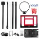 5.4 to 6.9ft Adjustable Height Basketball System,Portable Basketball ...