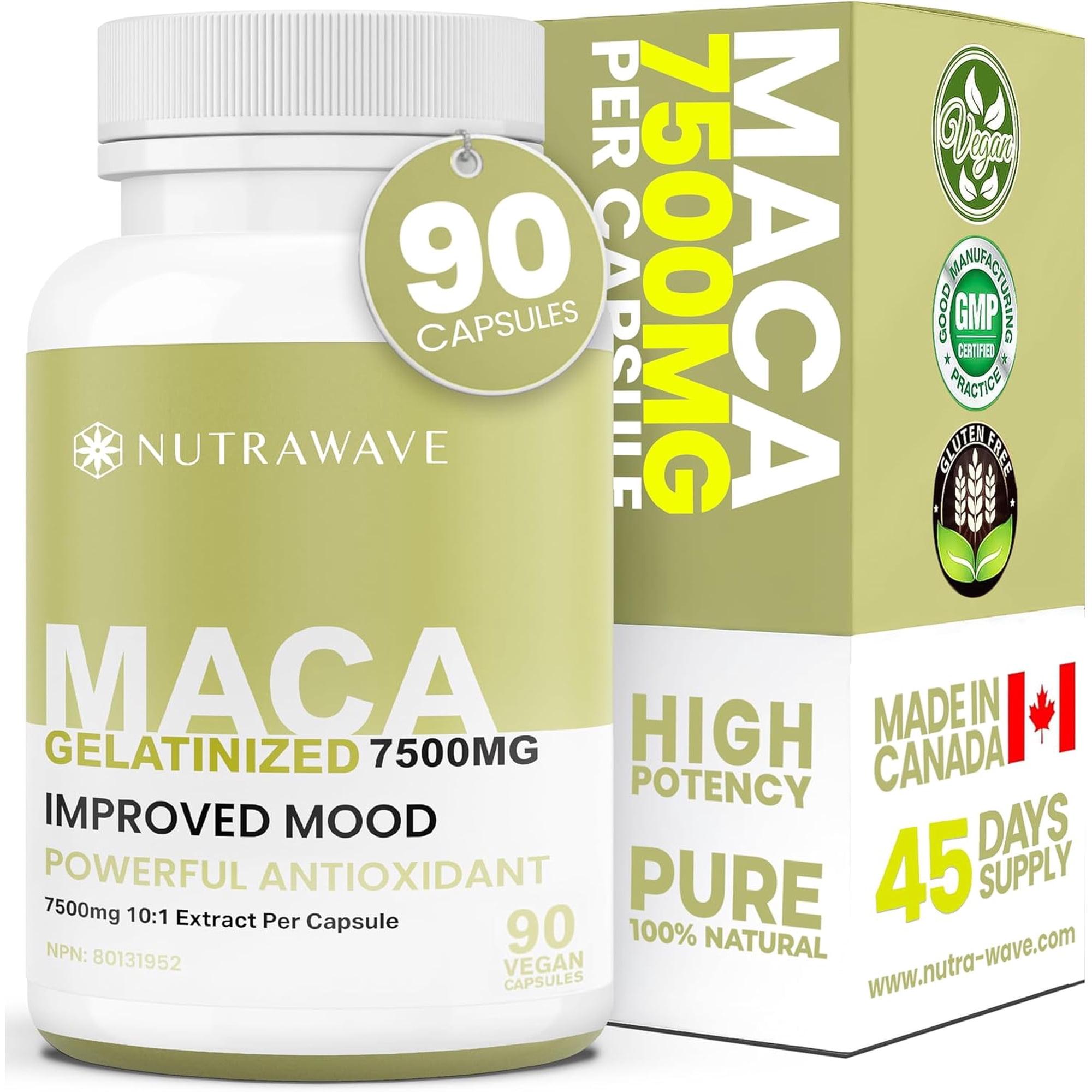 Click here for Nutrawave Maca Supplement 750 Mg  Hormonal Balance... prices