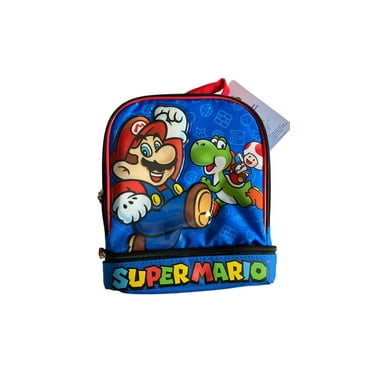 Nintendo's Super Mario Bros. Kids Insulated Double Compartment Lunch ...
