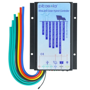 Pikasola Wind Turbine Charge Controller Mini Wind Turbine Generator ...