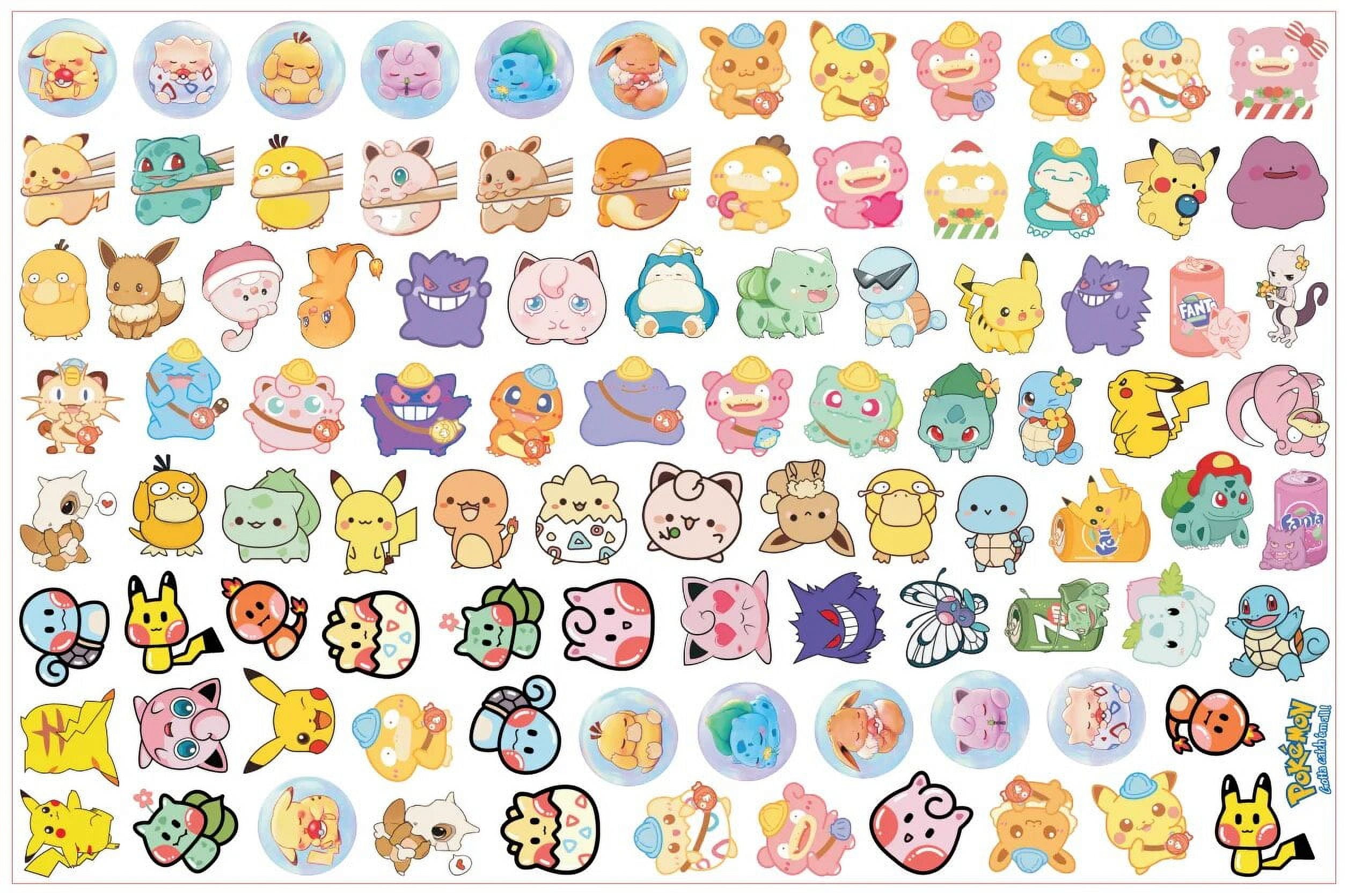 Anime japonés HelloKitty acrílico DIY Pokemon Cartoon Kawaii Sanrio ...